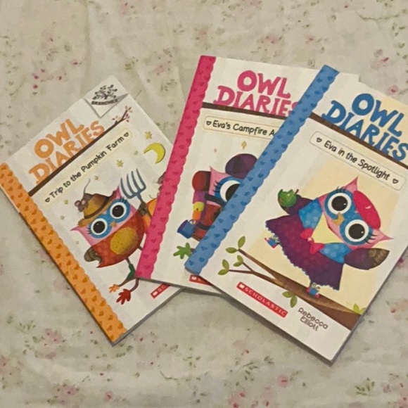 Scholastic | Other | Scholastic Pink And Blue Owl Diaries Toy Set ...